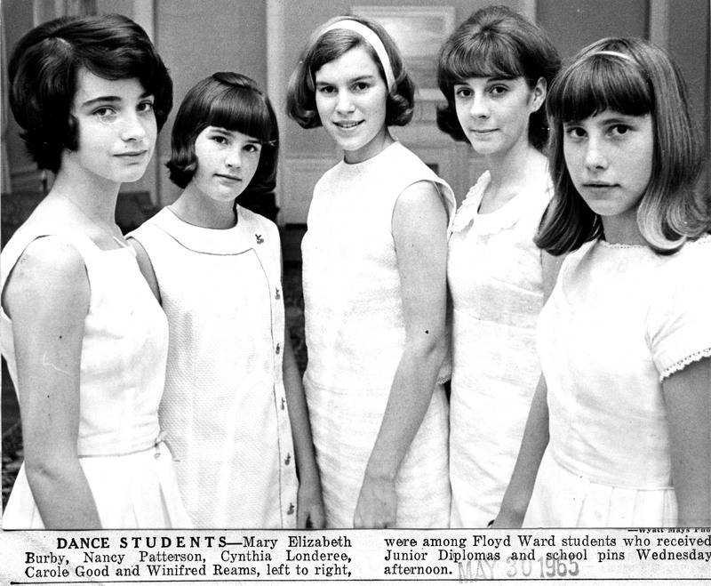 Dance Students; May 30, 1965 · Jones Memorial Library Digital ...